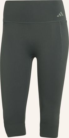 adidas Optime Workout Contour Capri-Leggings grau