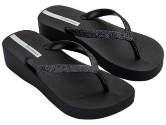 Ipanema Tong Compens&eacute;es &agrave; Enfiler Mesh Chic Plat