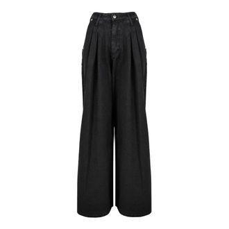 Silvian Heach Jean large - Femme - Jeans - Noir - Taille: W26