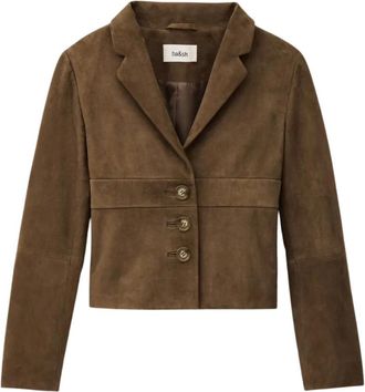 BA&SH Femme, Vestes, Vert, Taille: 34 FR Morfeo Jacket