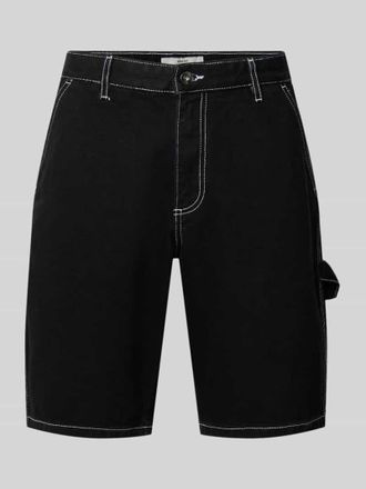 Redefined Rebel Shorts mit Kontrastn&auml;hten Modell Mito