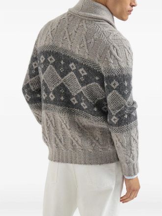 Brunello Cucinelli Cardigan - Gray