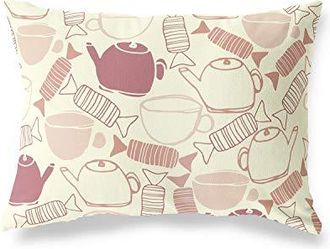 Bonamaison Le Jardin du Lin Kissenbezug Zierkissenbezug Motiv Zufälliges Kissenbezug, Für Bett, Auto, Sofa, Haus, Wohnzimmer, Schlafzimmer, Dekoration, 45x60 Cm 
