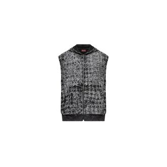 Diesel S-Melchor Weste - - Jackets - Herren - Schwarzk - L
