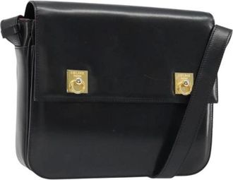 Celine Sac bandouli&egrave;re vintage doccasion - Femme - Pre-owned - Noir - Taille: ONE Size