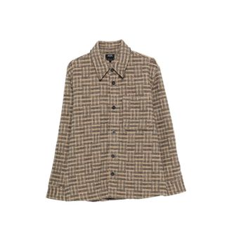 A.P.C. A. p.c. Check-pattern Button-down Shirt