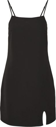 Noisy May Damen Nmclara Strap Short Dress S* Kleid, Schwarz, S EU