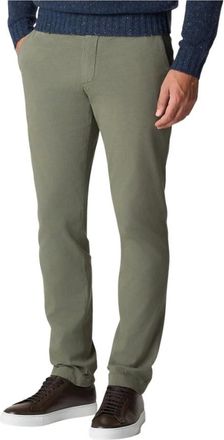 Brooks Brothers Homme, Pantalons, Vert, Taille: W36 Chinos Slim Fit en Coton Stretch Tiss&eacute;