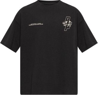 Puma Puma, Homme, Tops, Noir, Taille: 2XL T-shirt Oversize