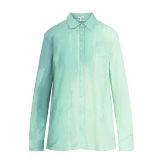 Loewe Damen, Blusen & Hemden, Gr&uuml;n, 2XSGr&ouml;&szlig;e
