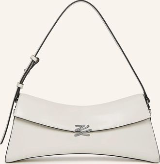 Karl Lagerfeld Schultertasche weiss