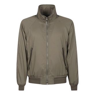 Tom Ford Homme, Vestes, Vert, Taille: L Blouson Doubl&eacute; Cachemire