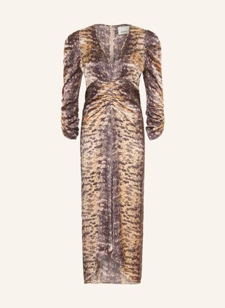Isabel Marant Isabel Marant Satinkleid Albini Aus Seide Mit 3/4-Arm beige