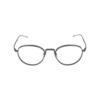 Thom Browne unisex, Accessoires, Multicolore, Taille: 52 MM Lunettes rondes en titane
