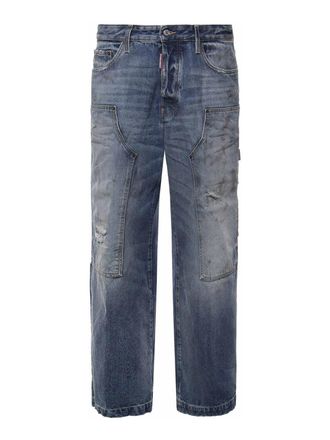 Dsquared2 Jean Droit - Bleu