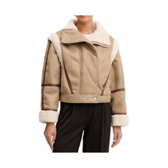 HUGO BOSS Damen, Jacken, Beige, LGröße