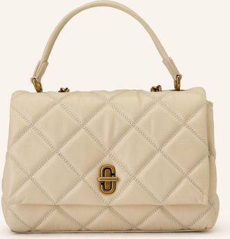 Marc Jacobs Umh&auml;ngetasche The Slim Dual Chain Quilted weiss