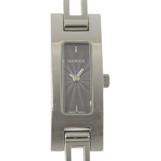 Gucci Pre-owned 3900L Montre-bracelet - Femme - Pre-owned - Gris - Taille: ONE Size