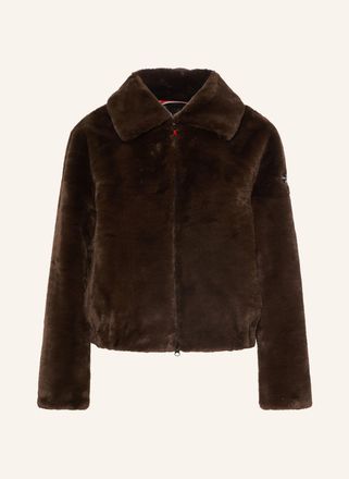 Frieda & Freddies Frieda & Freddies Kunstfell-Jacke Xavy braun