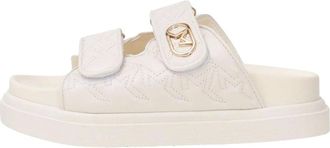 Marc Ellis Femme, Chaussures, Blanc, Taille: 36 EU Platform Slippers