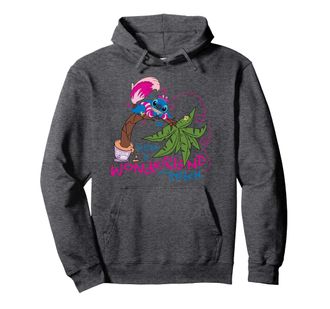 Disney 100 Stitch in Costume Cheshire Cat Wonderland Welcome Pullover Hoodie