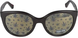 Police unisex, Accessoires, Brun, Taille: 54 MM Spl408E 6Xkl Eyeglasses