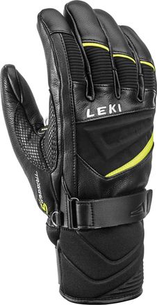 Leki Leki Unisex Erwachsene Sport Skist&ouml;cke Schwarz/Gelb 7,5