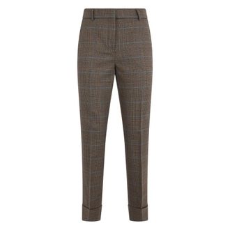 Slowear Tapered Hosen aus Baumwolle - - Trousers - Damen - Braun - M