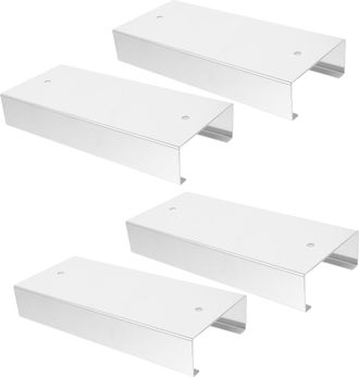 Cabilock 4 Stück Masonglasspeicher Hängeregal für Glas Wandmontiertes Glasregal Organizer für Zuhause Organizer unter dem Schrank Hängehalter für Hängeregal fü