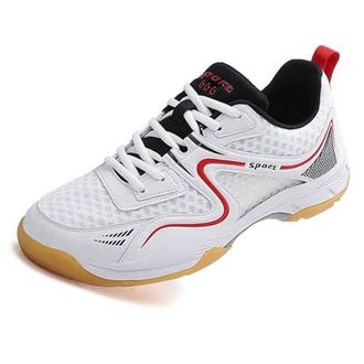 Generic Chaussures De Badminton Unisexes, Chaussures De Volley-Ball Et De Squash Dint&eacute;rieur pour Divers Sports, Baskets Fitness Antid&eacute;rapantes pour Pickleball