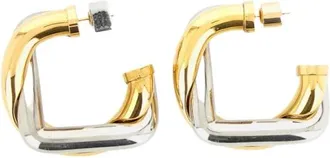 Jacquemus Femme, Accessoires, Jaune, Taille: ONE Size Doppio Earrings