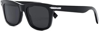 Dior Homme, Accessoires, Noir, Taille: 53 MM Lunettes de soleil BlackSuit S11I