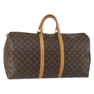 Louis Vuitton Pre-owned Canvas Weekender-Tasche - - Pre-owned - Damen - Braun - ONE SIZE