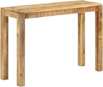 Les Tendances Table console 110x35x76 cm Bois de manguier brut
