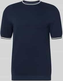 Christian Berg Regular Fit T-Shirt in Strick-Optik