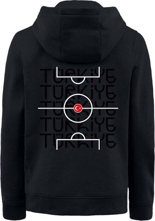 Nike Sweatshirt Nike Performance T&uuml;rkiye Black Series Hoody Damen Baumwolle