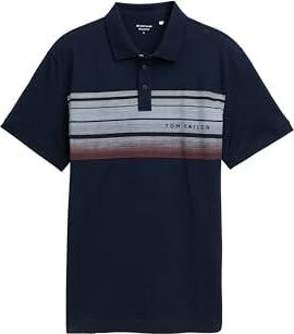 Tom Tailor 1046802 Polo, 10668-sky Captain Blue, XXL Hommes