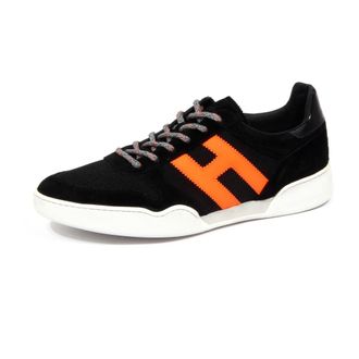 Hogan H357 Mod. Sneaker + Sott. St. Palme - - Shoes - Herren - Schwarzk - 41 EU