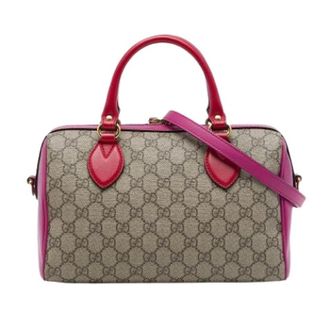 Gucci Pre-owned Vintage Satchel - - Pre-owned - Damen - Mehrfarbig - ONE SIZE
