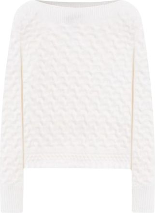 Twinset Maglia neve - - Knitwear - Damen - Wei&szlig; - S