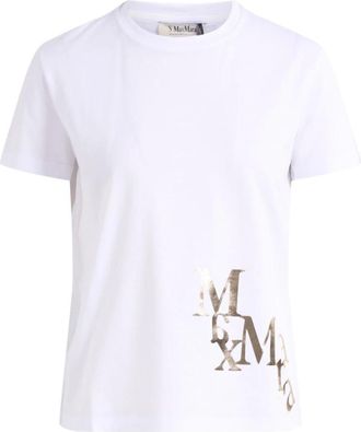 Max Mara Femme, Tops, Blanc, Taille: 38 FR T-Shirt