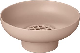 Blomus Vase MIYABI | Blumenvase aus Steingut Beige | Dekovase Farbe Terracotta | Gr&ouml;&szlig;e M | &Oslash;23 x 10H cm