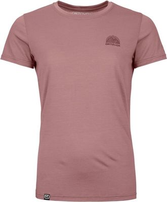 Ortovox Ortovox, Femme, Tops, Rose, Taille: 42 FR 120 Cool Tech Mtn Stripe T-Shirt