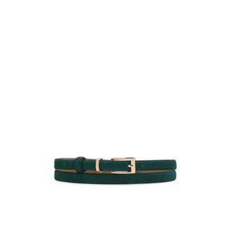 Kazar Femme, Accessoires, Vert, Taille: 110 CM Suede Belt