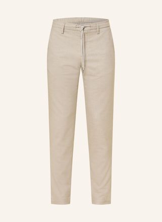 Alberto Chino Jump Im Jogging-Stil Slim Fit beige