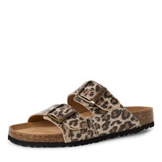 Tamaris Pantolette Damen Flach braun,EU 38