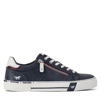 Mustang Jeans Sneakers aus Stoff Mustang 1353-309 Dunkelblau