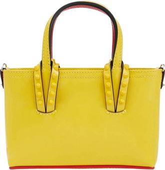 Christian Louboutin Femme, Sacs, Jaune, Taille: ONE Size Cabata Tote