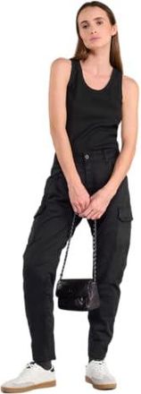 Le Temps Des Cerises Pantalon Cargo Rivera Noir
