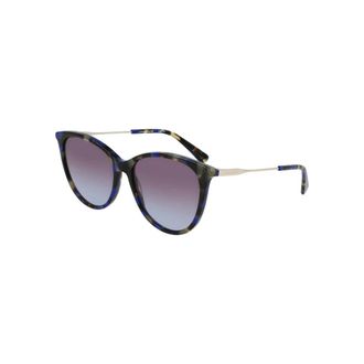 Longchamp Femme, Accessoires, Bleu, Taille: ONE Size Acetate Frame Square Lunettes de soleil